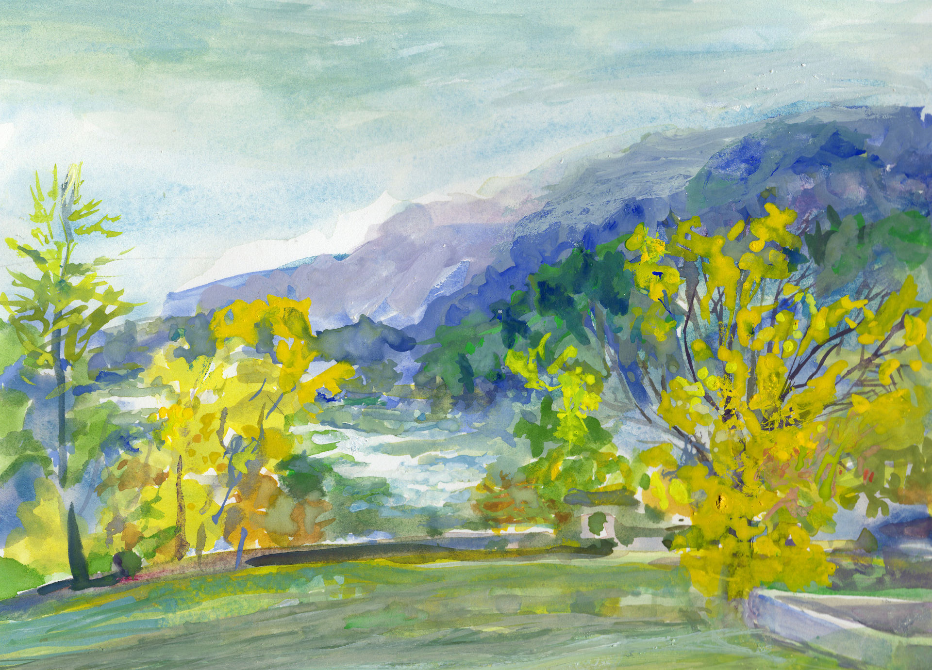 Nature Sketching with WSC-October: Capturing Landscapes in Light, Shade ...