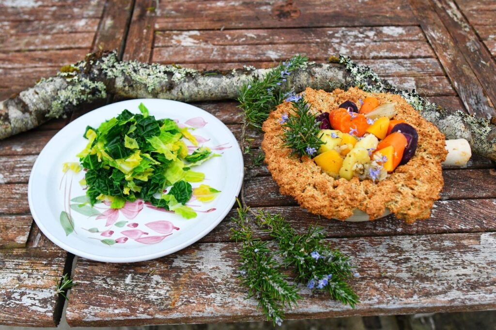 Recipe: Crown Vegetable Pie – World Sensorium / Conservancy